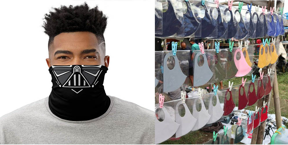 Masker Buff Dan Scuba Tidak Disarankan Masker Buatan Sendiri